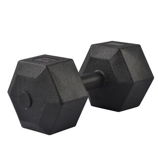(Total 44lbs, 22lbs each) Vinyl Dumbbell Weights dumbbells set, Pair ...