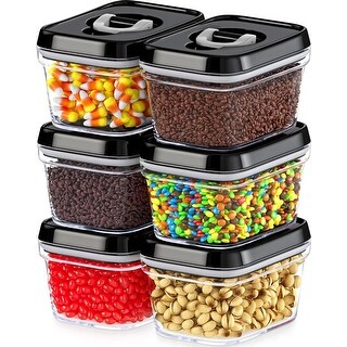 DWËLLZA KITCHEN Mini Airtight Food Storage Containers with Lids Set of ...