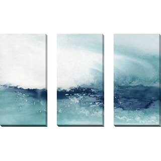 "Wispy Waves II" by Carol Robinson 3 Piece Set on Canvas - Bed Bath ...