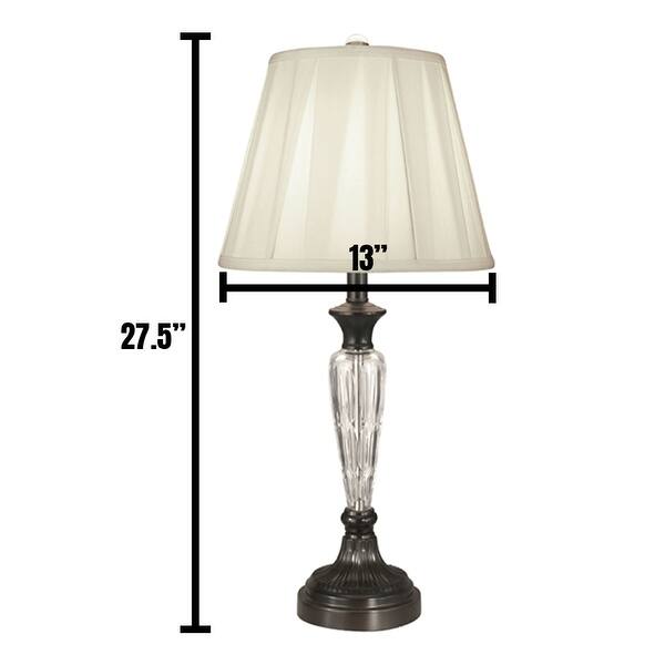 Vena 24 Lead Hand Cut Crystal Table Lamp - Bed Bath & Beyond - 30767762