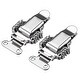 2pcs 304 Stainless Steel Spring Loaded Toggle Latch Catch Clamp 95mm ...