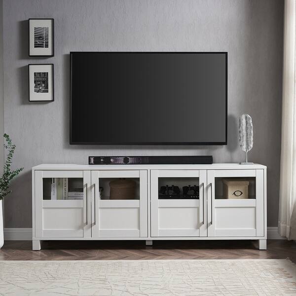 Holbrook Rectangular TV Stand for TV's up to 75" - Bed Bath & Beyond ...