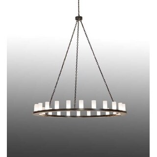 Meyda Tiffany 254863 Loxley 24 Light 72" Wide Ring Chandelier - Bed ...