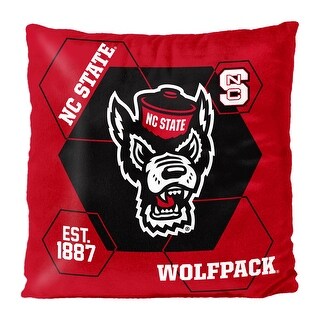NC State OFFICIAL NHL "Connector" Double Sided Velvet Pillow; 16" x 16 ...
