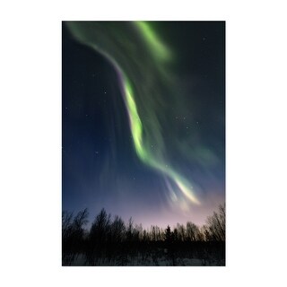 Kittil Lapland Finland Kittil Night Sky Magic Nature Art Print/Poster ...