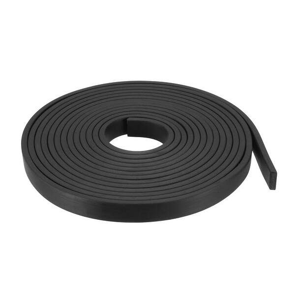 Solid Rectangle Rubber Seal Strip 10mm Wide 3mm Thick, 3 Meters Long ...