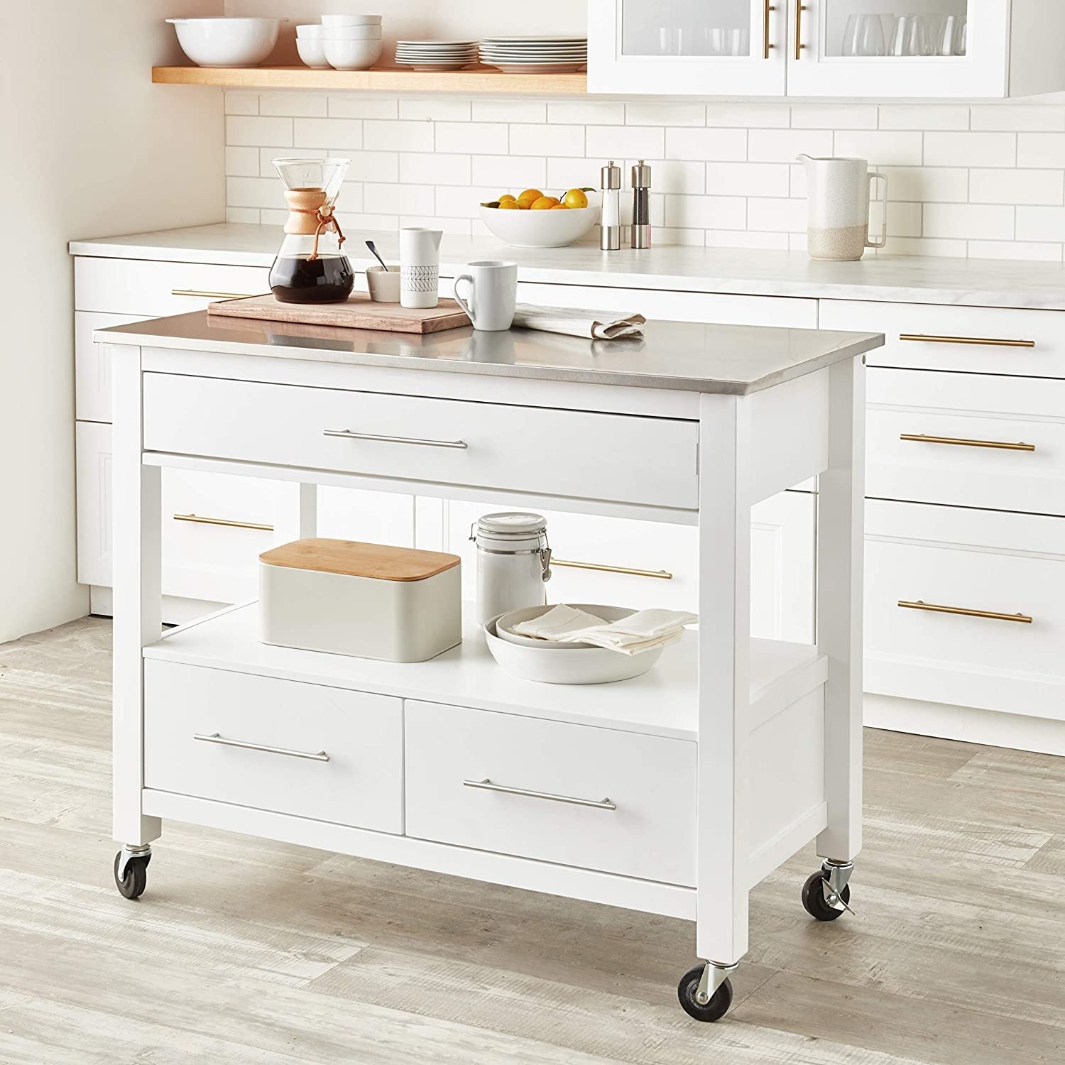 Metal, Modern & Contemporary Kitchen Islands and Carts - Bed Bath & Beyond