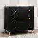 3-Drawer Dresser with Interlocking Drawers, Modern Design, Greenguard ...