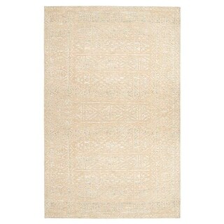 Kaia Hushed Green Grey and Beige Tribal Transitional Rug - Bed Bath ...