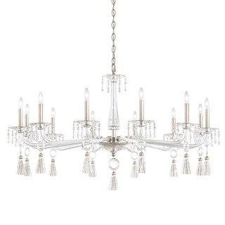 Sarella 8 Light Chandelier in Heirloom Gold with Crystal Spectra - One ...