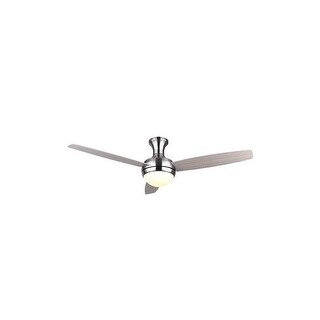 Canarm CF52VAL3 Vale 52" 3 Blade Integrated LED Hugger Ceiling Fan with ...