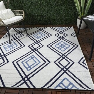 Cory Trellis Indoor/Outdoor Area Rug - Bed Bath & Beyond - 35535914