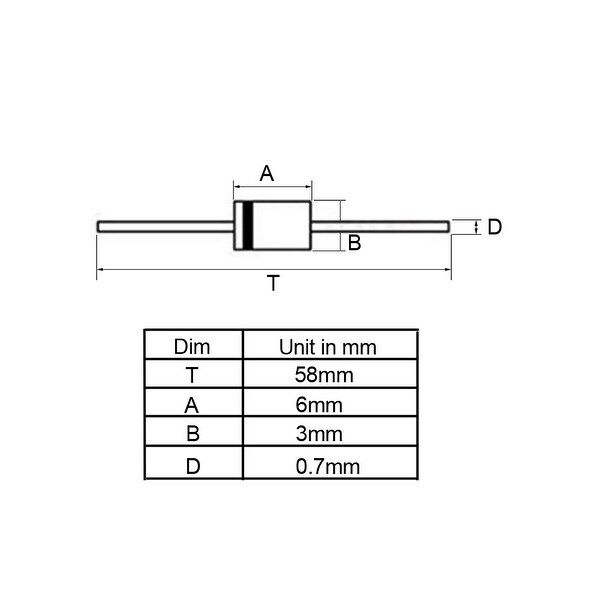 20/100 Pcs SR2100 (SB2100) Schottky Barrier Rectifier Diodes 2A 100V DO ...