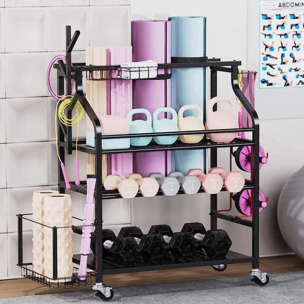 Sttoraboks Weight Rack for Dumbbells, Dumbell Rack, Weight Stand, Home ...
