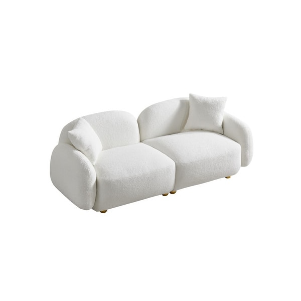 Ultimate Comfort and Style Teddy Fabric Luxurious Plush Upholstered ...