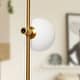 Brightech Equinox 2-Light Antique Brass LED Wall Sconce with 2 ...