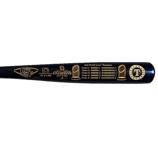 Texas Rangers 2023 World Series Champions Louisville Slugger Bat - Bed ...