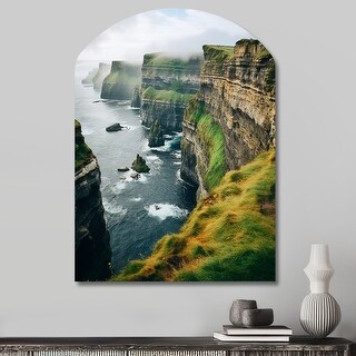 Designart - Ireland Cliffs Of Moher I - Ireland Metal Artwork ...
