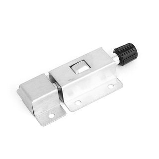 Window Cabinet Push Button Spring Loaded Automatic Metal Door Bolt ...