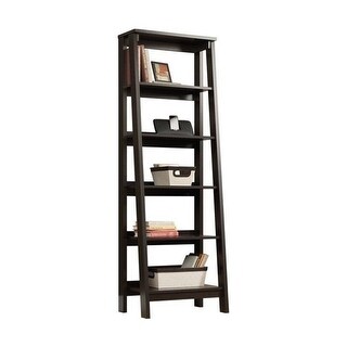 Trestle 5 - Shelf Bookcase, Jamocha Wood Finish - Bed Bath & Beyond ...