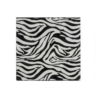 Small Iron Faux Zebra Skin Wall Tile - Bed Bath & Beyond - 39674759