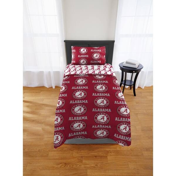 NCAA Alabama Crimson Tide 4 Piece Twin XL Bed in a Bag Set - Bed Bath ...