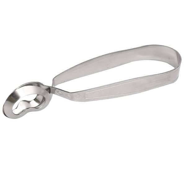 6 Inch Stainless Steel Spoon Shaped Securely Grasp Snail Tong - Silver ...