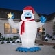 Airblown-Bumble w/Santa Hat-Giant-Rudolph - Bed Bath & Beyond - 39006199