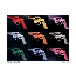 Andy Warhol Guns Gun 1982 Poster Poster Print Item Varxps1191 - Bed ...