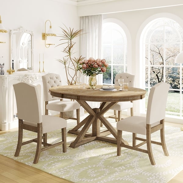 round dining table sets clearance