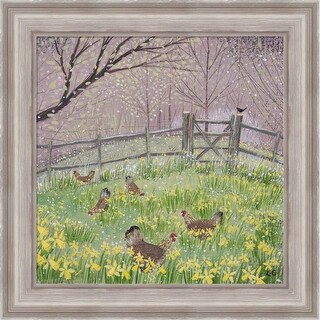 Lucy Grossmith 'Spring Woodland' Framed Art - Bed Bath & Beyond - 36592136