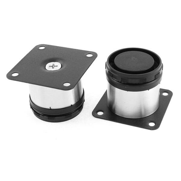 Furniture Cabinet Adjustable Plinth Leg Feet Stand 50mm x 50mm 8 Pcs ...