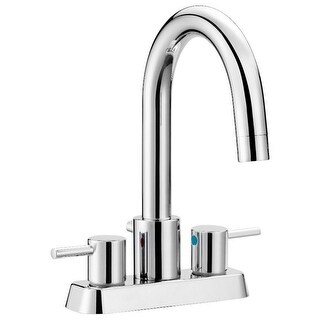 Design House 548255 Eastport 1.2 GPM Centerset Bathroom Faucet with ...