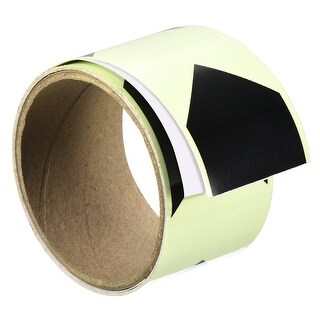2" x 3.3ft Fluorescent Tape, Marking Tape Luminous Straight Ahead Mark ...