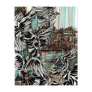 Saint Petersburg Russia Smooth Lines Drawing Art Print/Poster - Bed ...