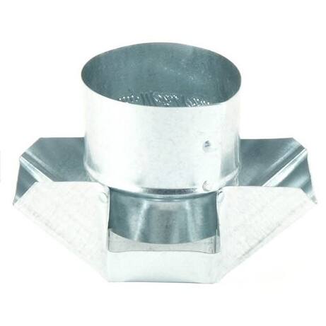 Gray Metal 8-327 Galvanized Shanty Chimney Cap, 8" - Bed Bath & Beyond ...