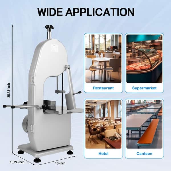 1500W Meat Bone Saw Machine Electric Frozen Meat Cutting - Bed Bath ...