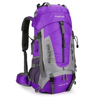 60L Hiking Backpack Men Women Camping Backpack Waterproof Backpacking ...