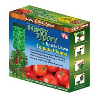 Topsy Turvy TT501116 Upside Down Tomato Planter, As Seen On TV - Bed ...
