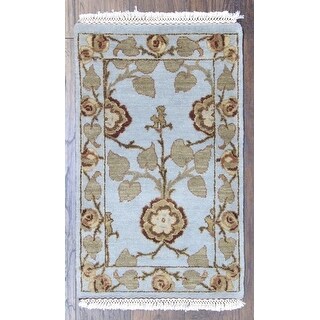 Wahi Rugs Hand Knotted Tree Of Life Lotus Design 2'0"x3'0" - Bed Bath ...