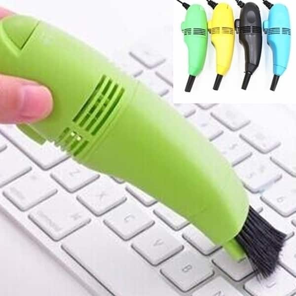 Mini Usb Dust Collector Laptop Computer Keyboard Vaccum Cleaner Brush ...