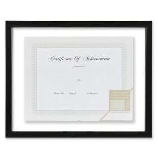 11x14 Document Frame For Floating Display of 8.5x11 Document or Image ...