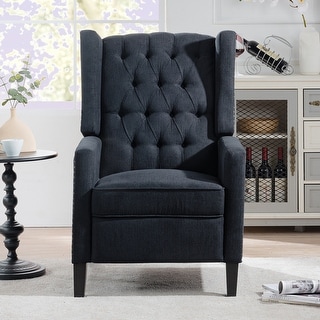 Modern Manual Wing Chair Recliner For Living Room - Bed Bath & Beyond ...