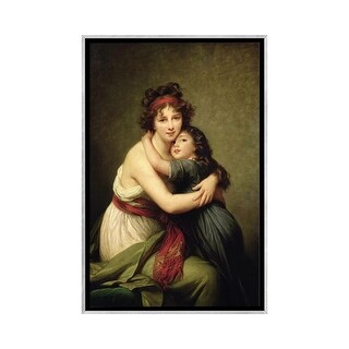 iCanvas "Madame Vigee-Lebrun And Her Daughter, Jeanne-Lucie-Louise ...