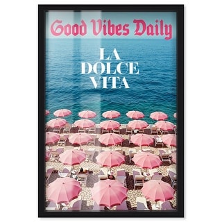 Good Vibes Summer Art Prints Shadowbox Print by Art Remedy - Bed Bath ...