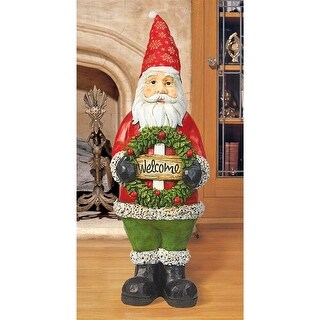 Design Toscano Santa Claus Welcoming Holiday Guests - Bed Bath & Beyond ...