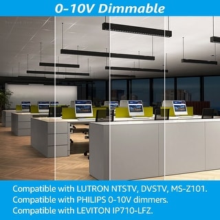 4FT LED Linear Light, Premium Anti Glare Narrow Beam Angle Lighting ...