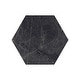 The Tile Life Oscuro 8 x 9 Black/ Gold Porcelain Floor and Wall Tile ...