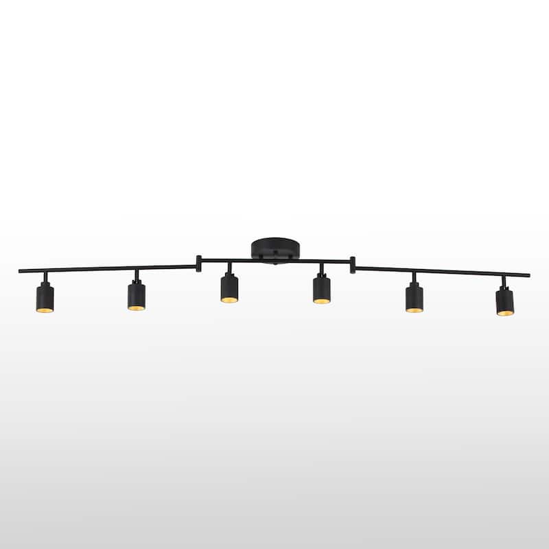 VidaLite Shura 6-Head LED Swivel Track Light, Directional Spot Lights ...