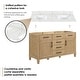 Altair Solana Bath Vanity with Calacatta White Quartz Stone Countertop ...